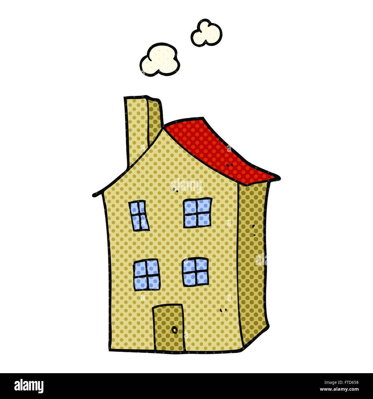 freehand drawn cartoon house Stock Vector Image & Art - Alamy
