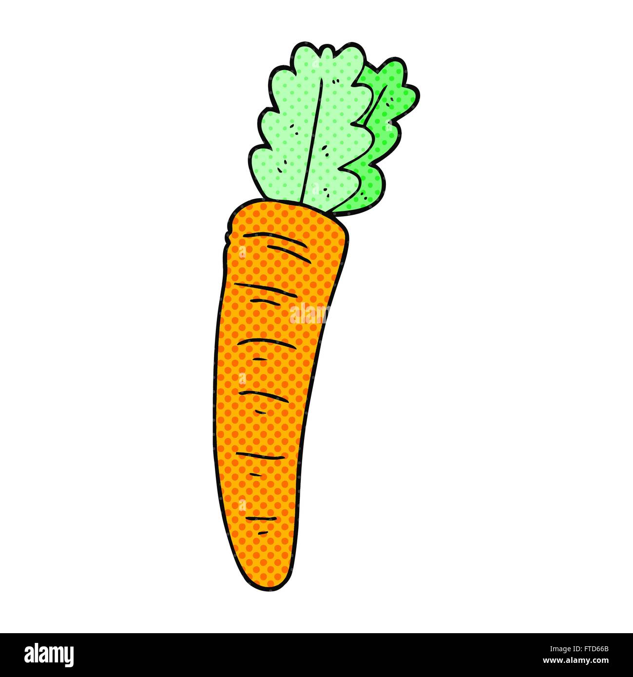 Freehand drawn cartoon carrot hi-res stock photography and images - Alamy