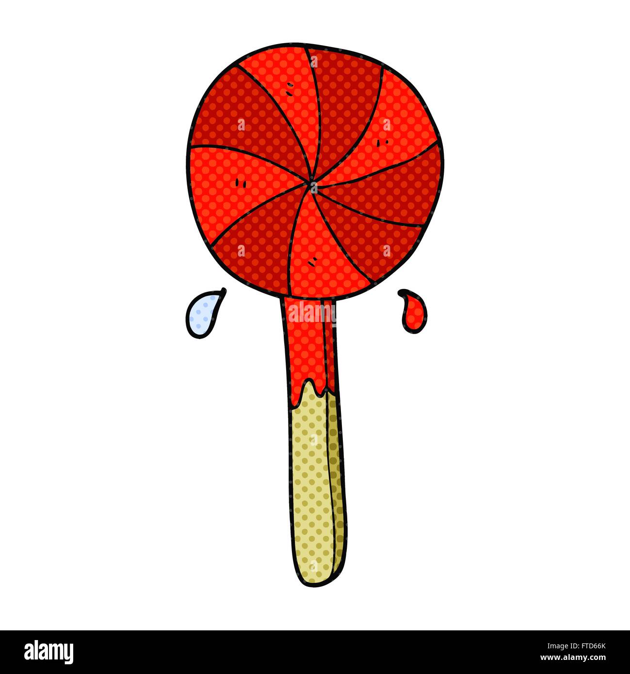 freehand drawn cartoon lollipop Stock Vector Image & Art - Alamy