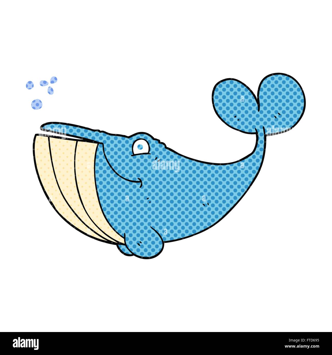 freehand drawn cartoon whale Stock Vector Image & Art - Alamy