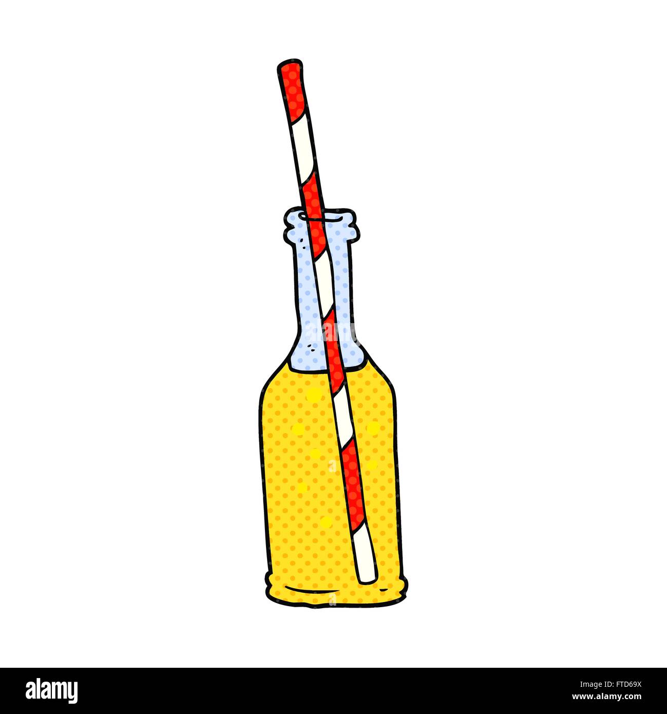 Freehand drawn cartoon soda bottle hi-res stock photography and images ...