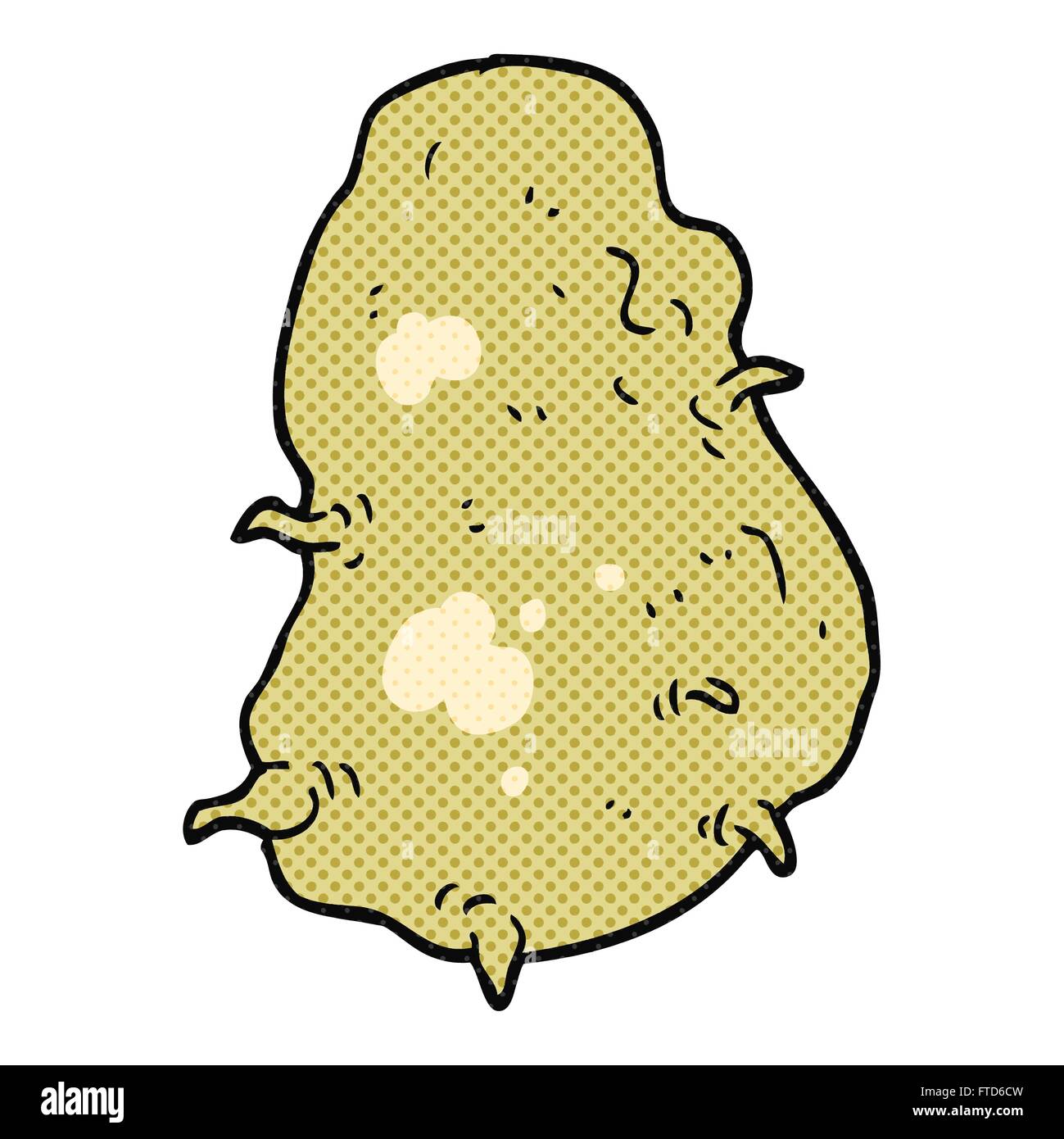 freehand drawn cartoon potato Stock Vector Image & Art - Alamy