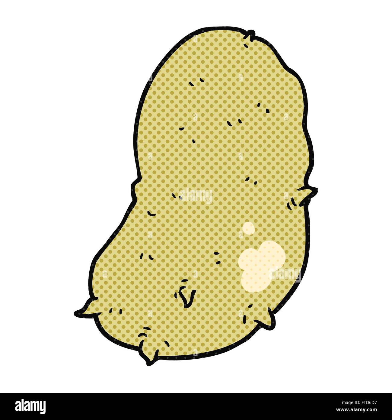 freehand drawn cartoon potato Stock Vector Image & Art - Alamy