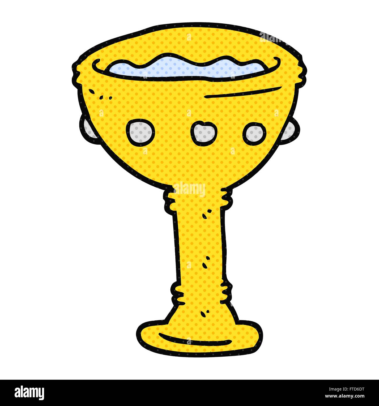 freehand drawn cartoon goblet Stock Vector Image & Art - Alamy