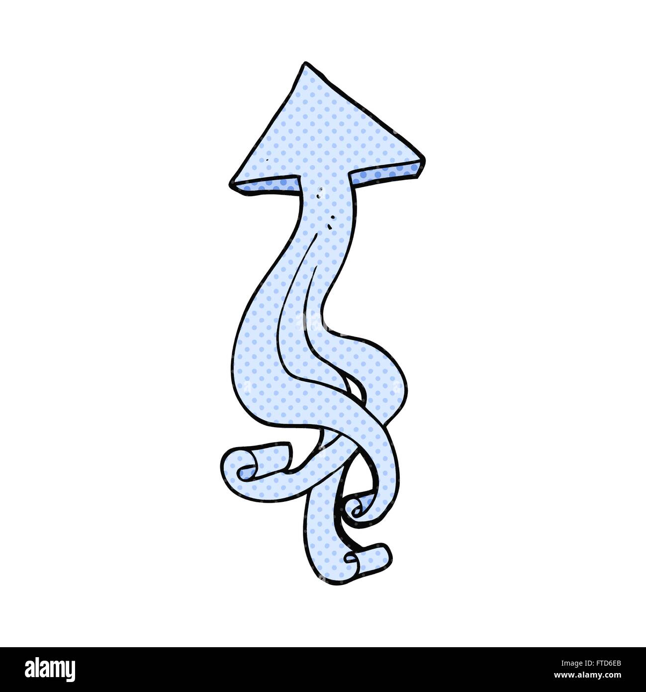 freehand drawn cartoon arrow Stock Vector Image & Art - Alamy