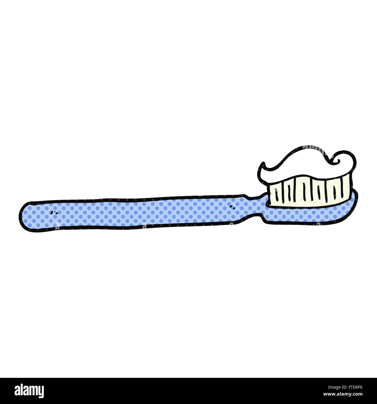 Traditional toothbrush Stock Vector Images - Alamy