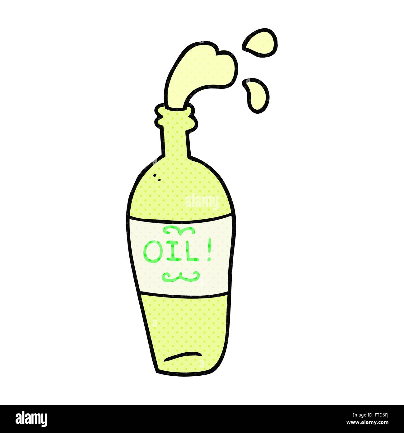 freehand drawn cartoon oil Stock Vector Image & Art - Alamy