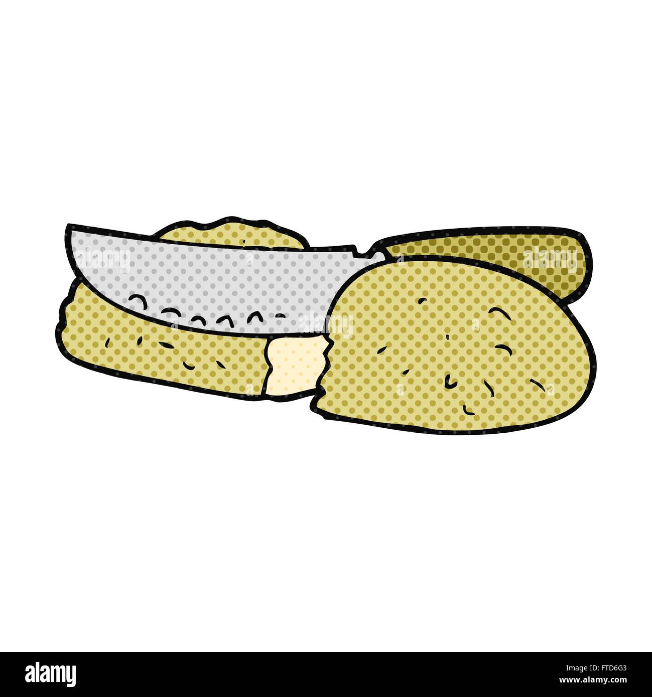 The breadknife Stock Vector Images - Alamy