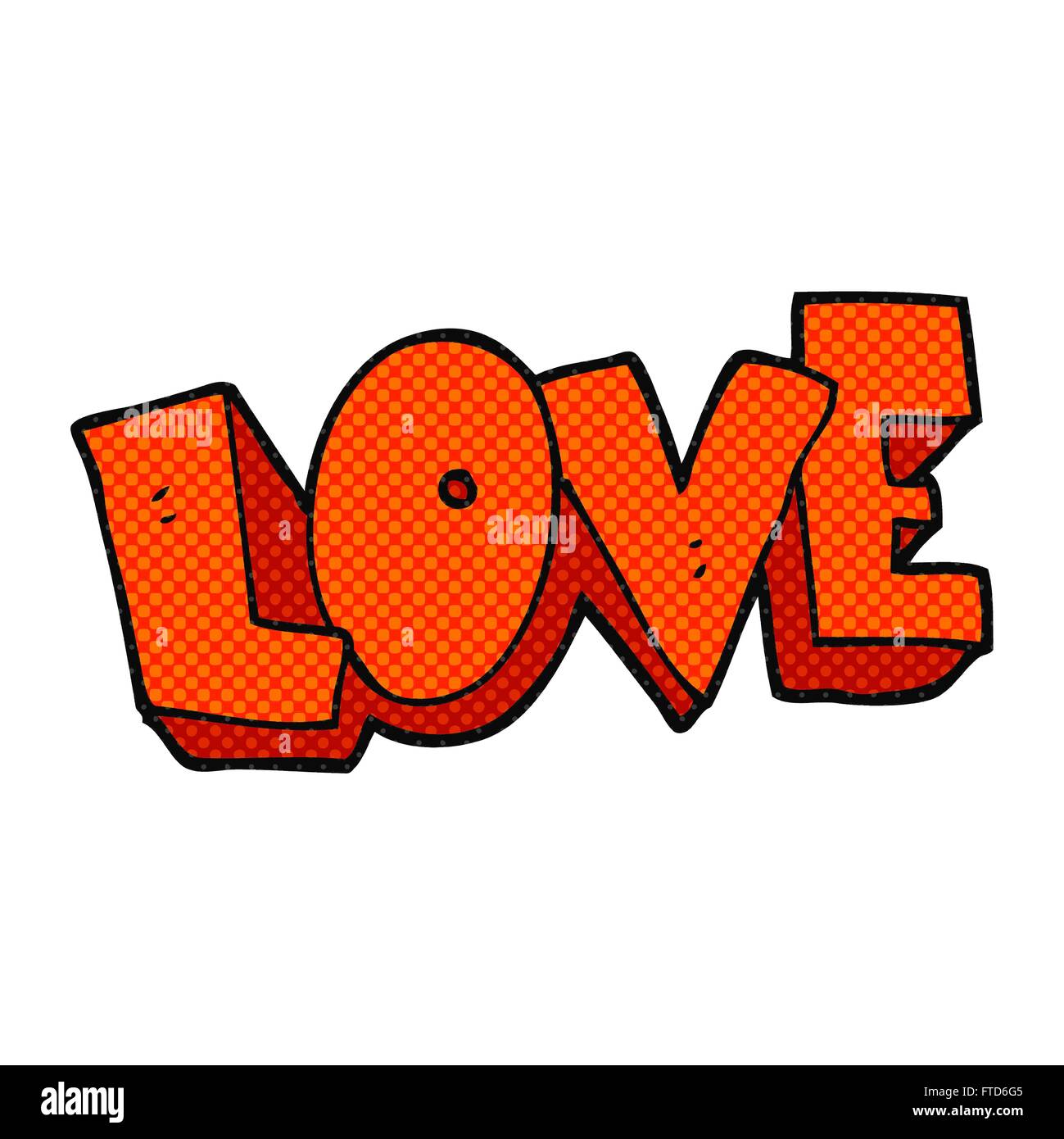 freehand drawn cartoon love symbol Stock Vector Image & Art - Alamy
