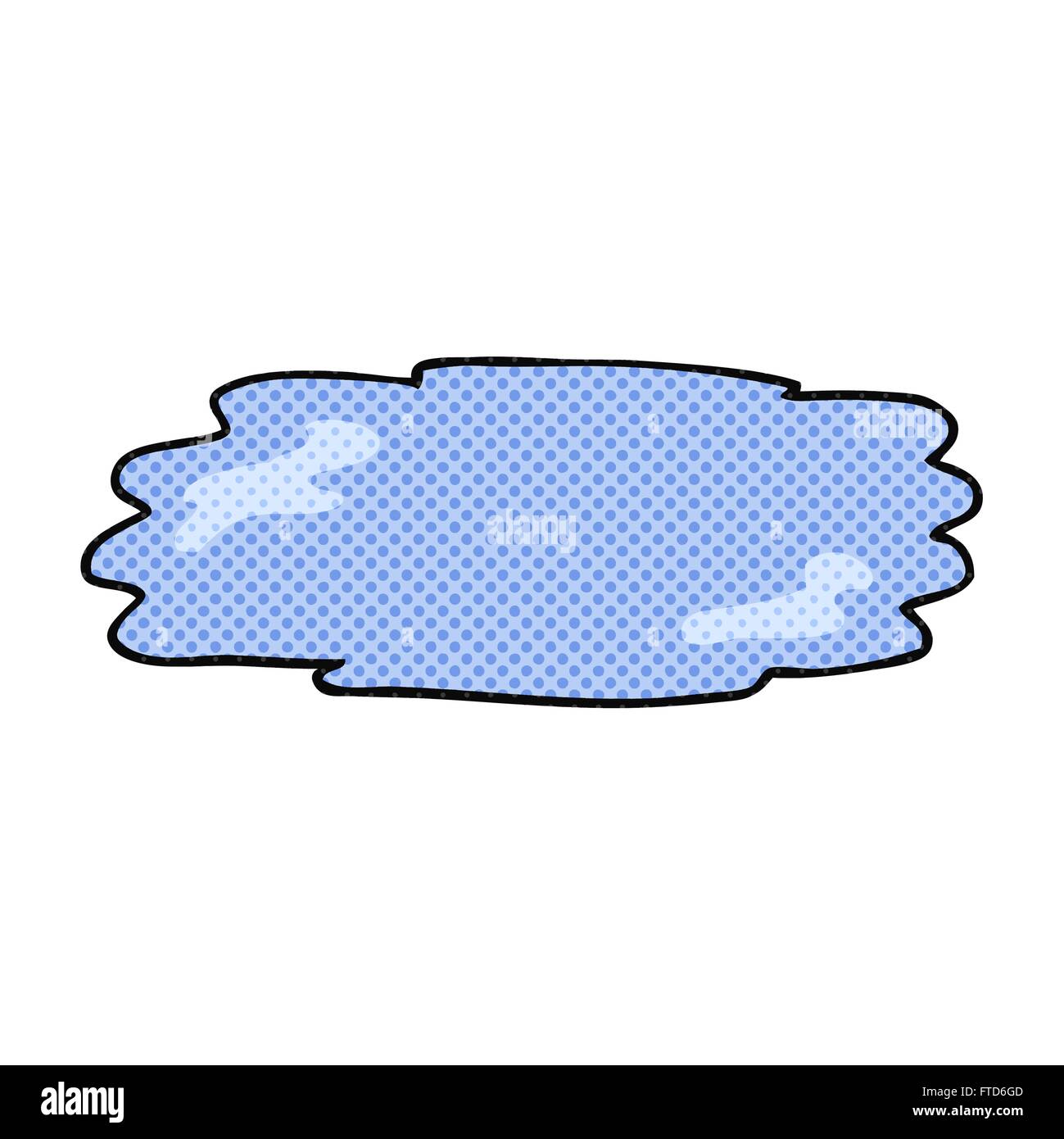 freehand drawn cartoon puddle Stock Vector Image & Art - Alamy