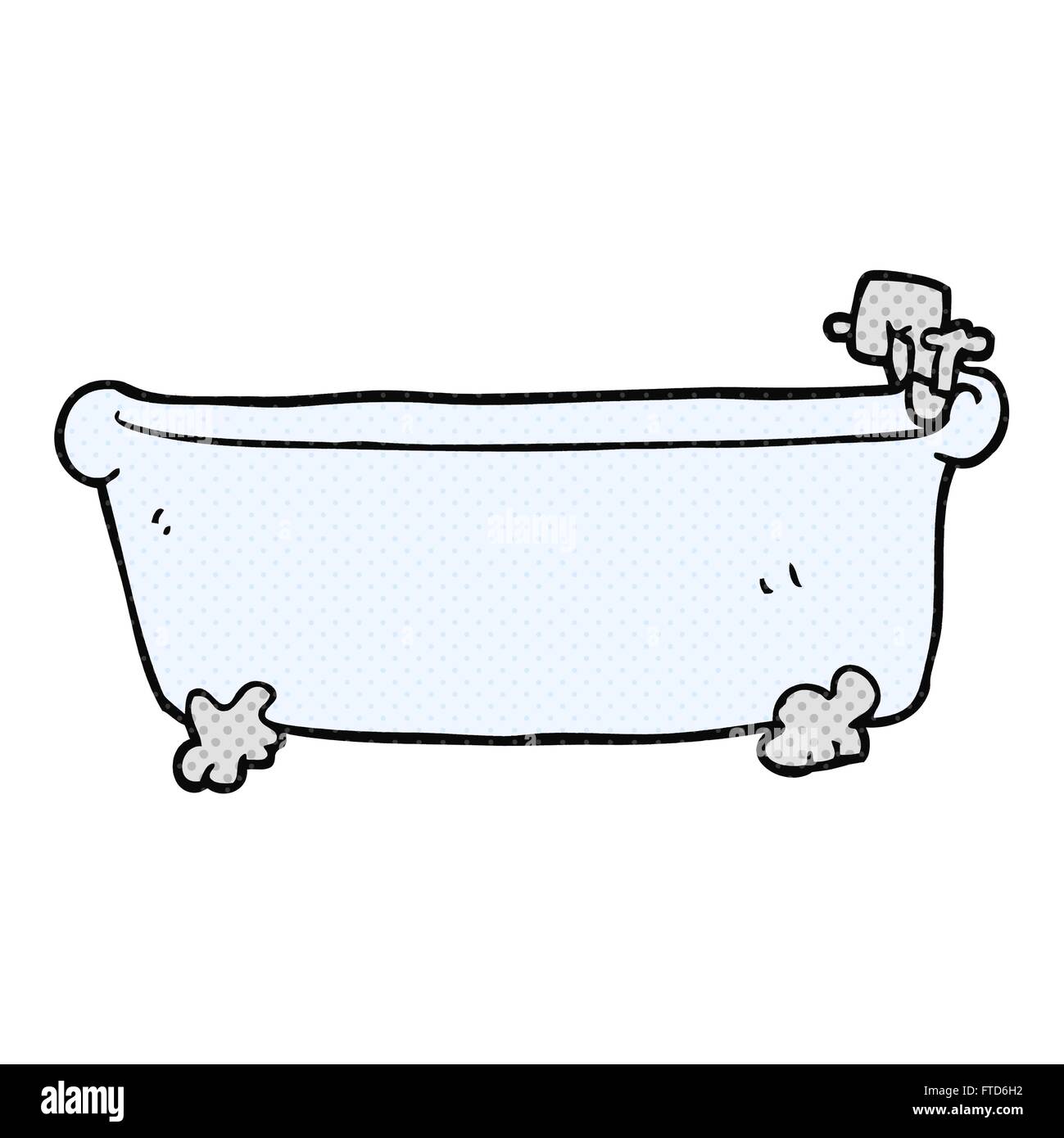 freehand drawn cartoon bath Stock Vector Image & Art - Alamy