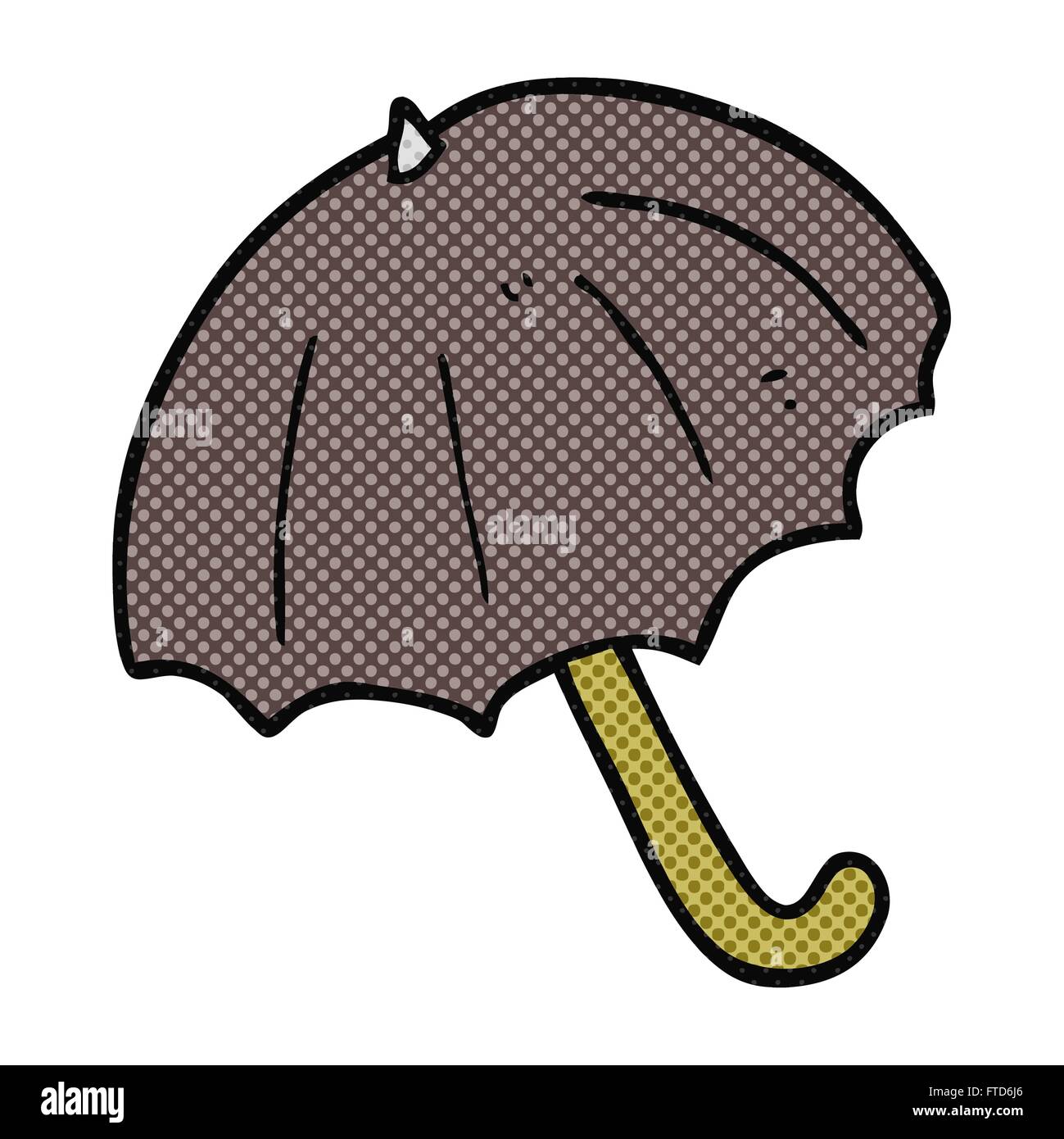 freehand drawn cartoon umbrella Stock Vector Image & Art - Alamy