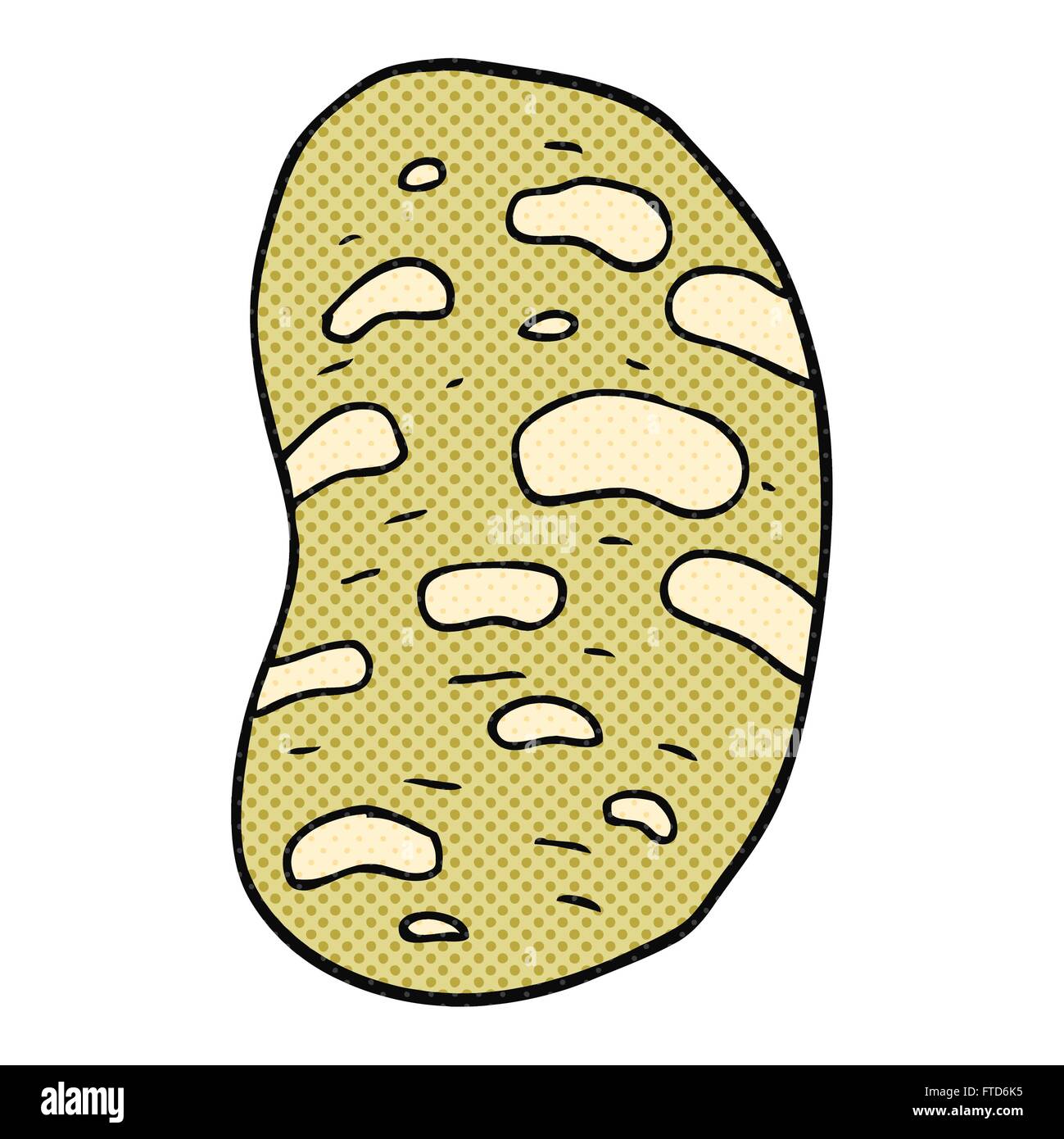 Freehand drawn cartoon potato hi-res stock photography and images - Alamy