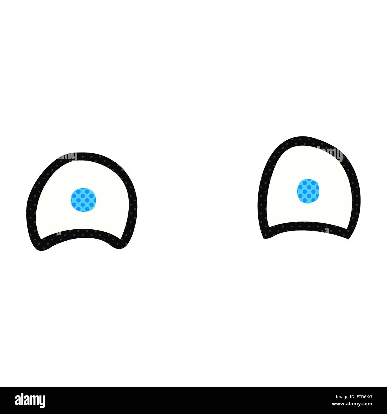 simple freehand drawn cartoon eyes Stock Vector Image & Art - Alamy