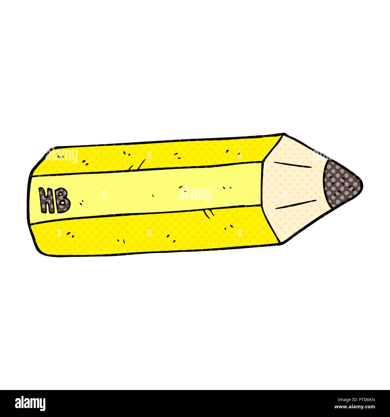 freehand drawn cartoon pencil Stock Vector Image & Art - Alamy