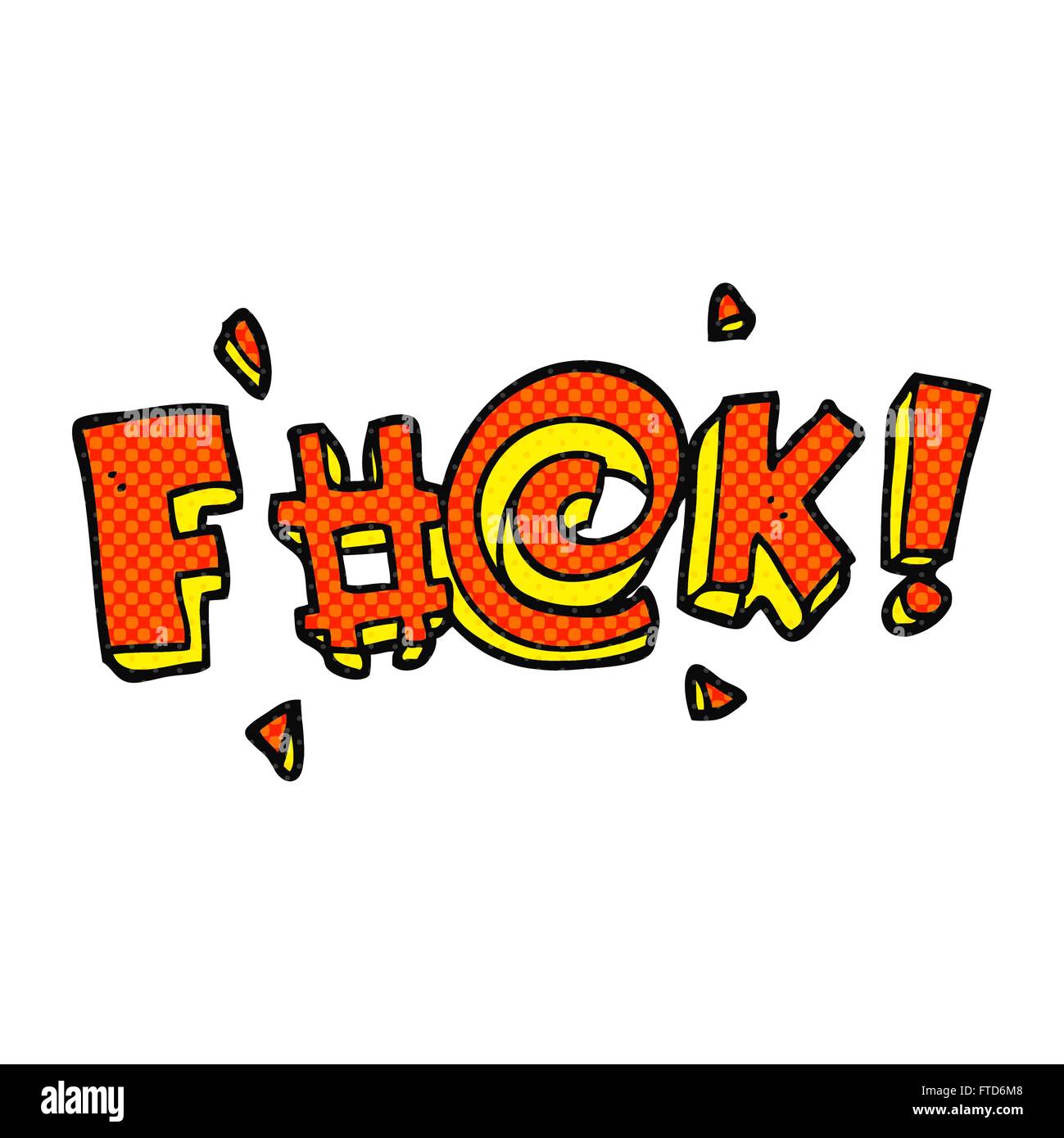 Swearword Cut Out Stock Images & Pictures - Alamy
