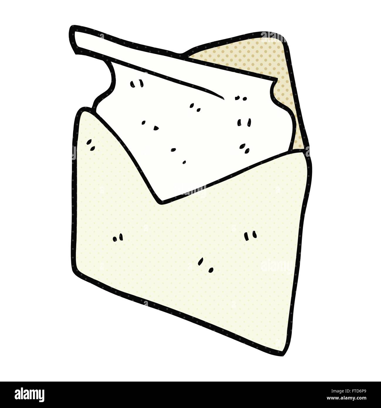 freehand drawn cartoon letter Stock Vector Image & Art - Alamy