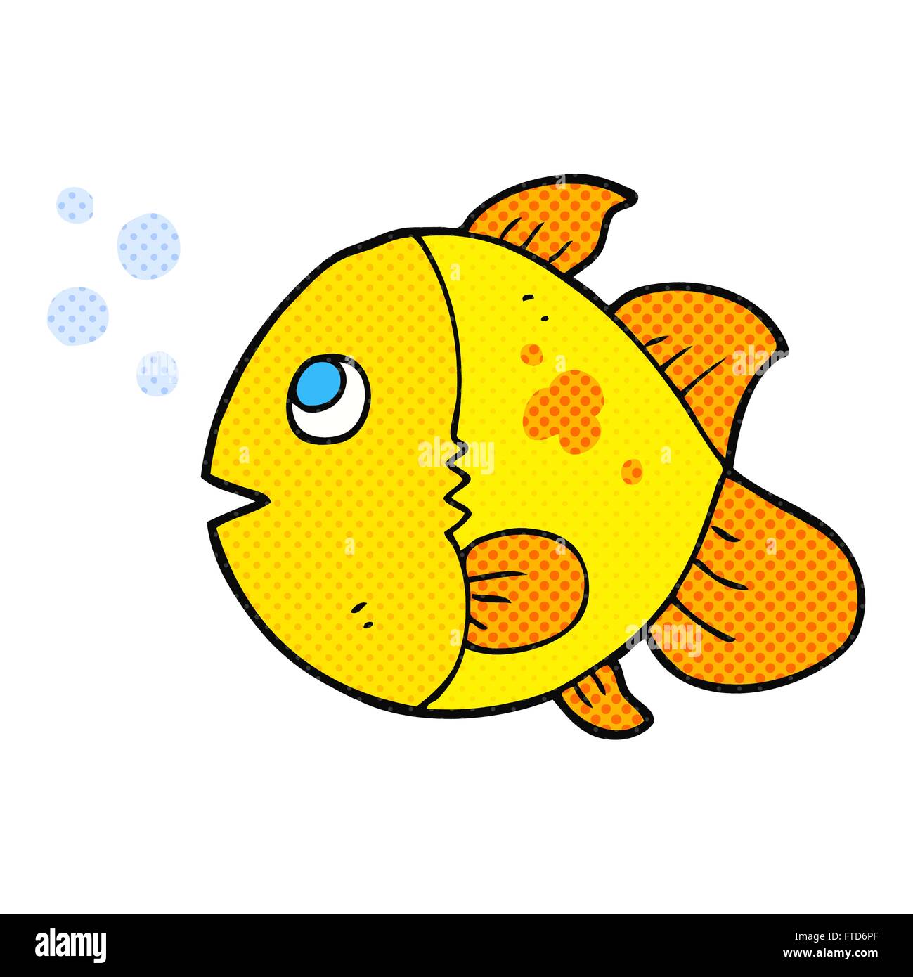 freehand drawn cartoon fish Stock Vector Image & Art - Alamy