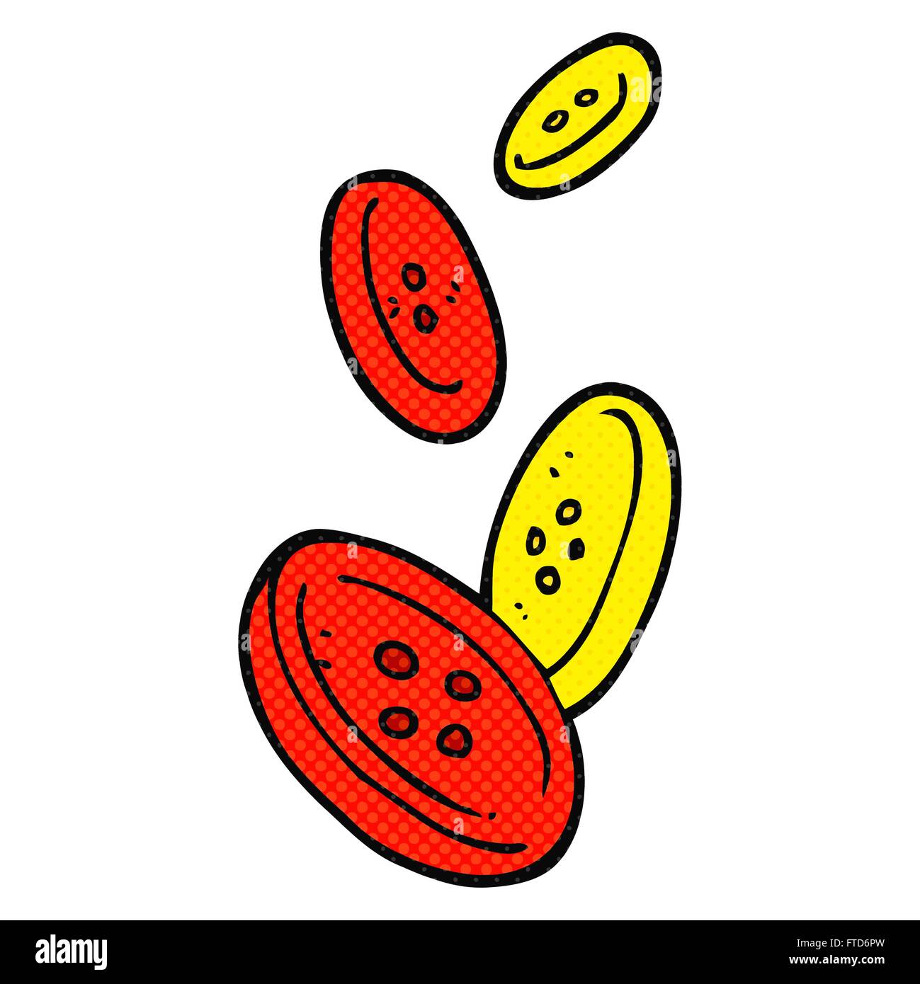 Freehand drawn cartoon buttons hi-res stock photography and images - Alamy