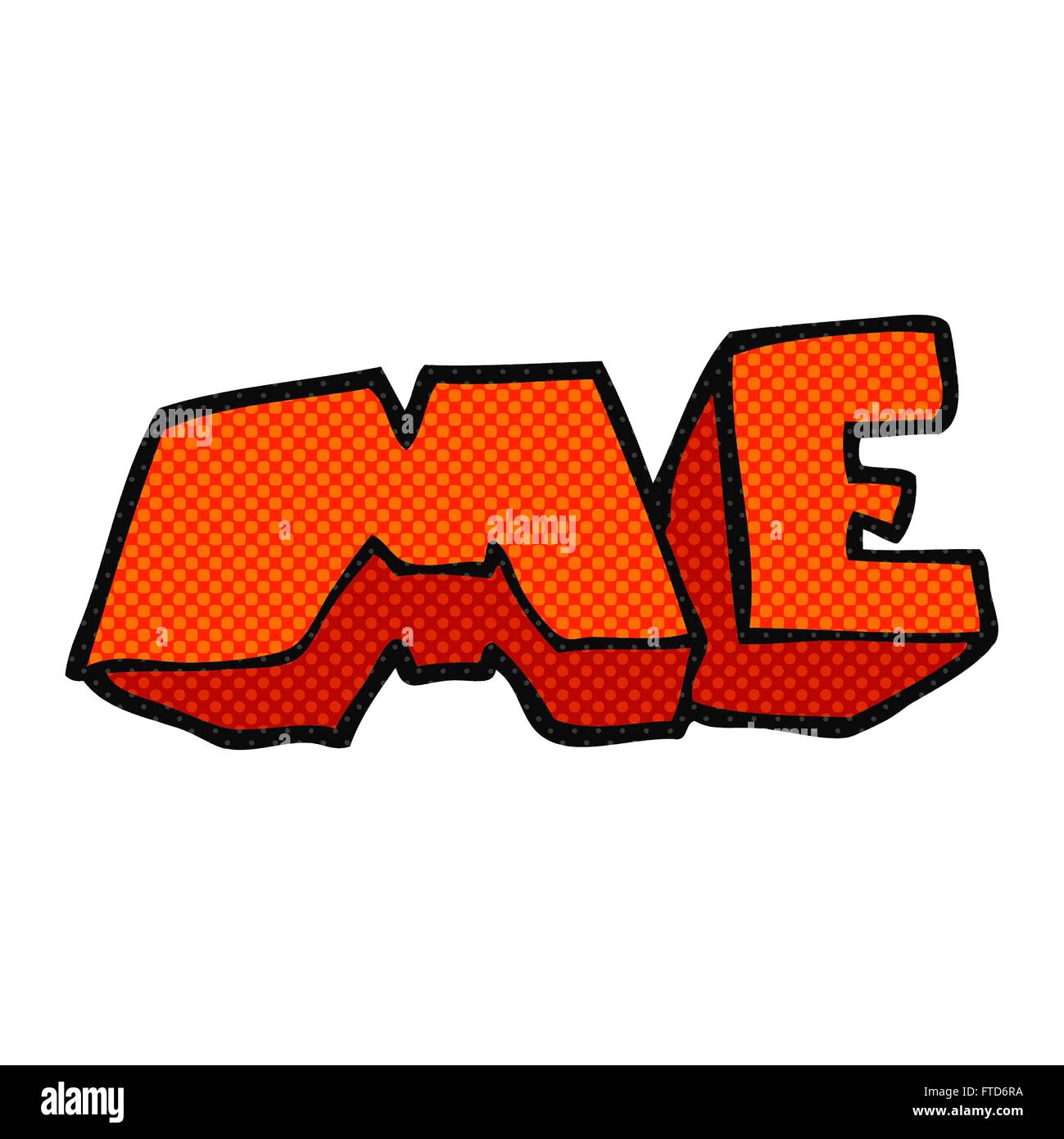 freehand drawn cartoon ME symbol Stock Vector Image & Art - Alamy