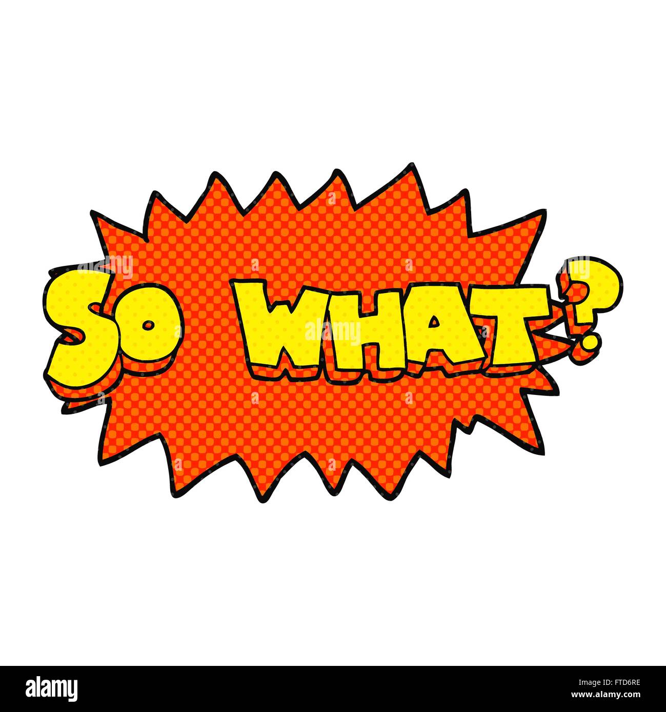 so what freehand drawn cartoon sign Stock Vector Image & Art - Alamy