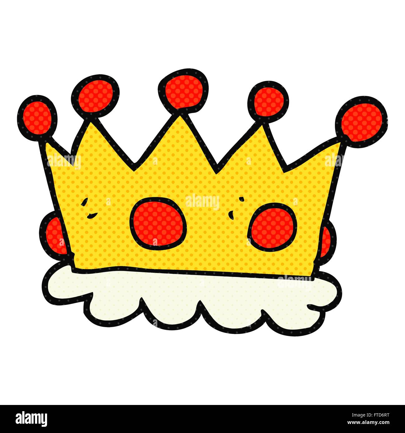 freehand drawn cartoon crown Stock Vector Image & Art - Alamy