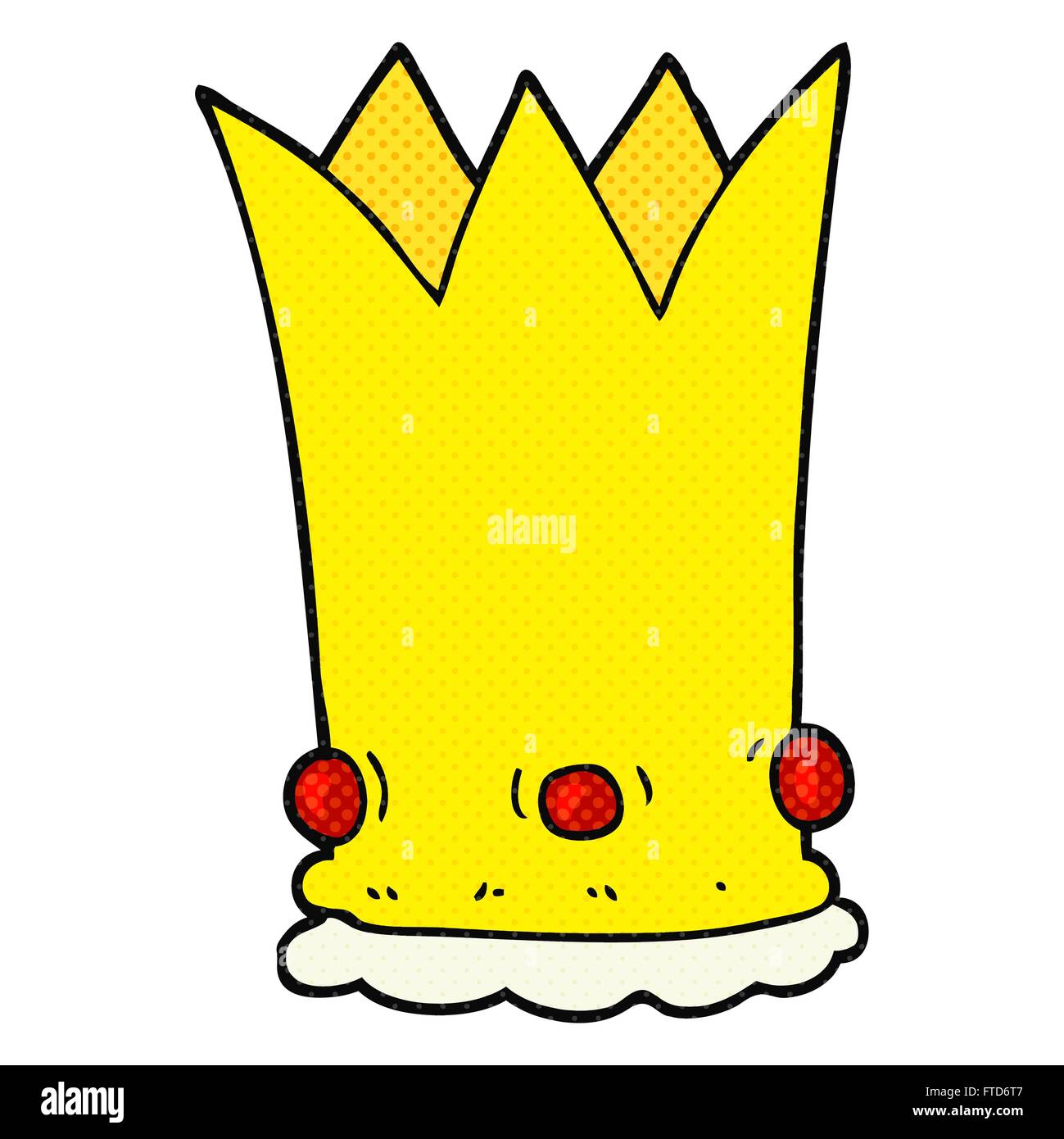 freehand drawn cartoon crown Stock Vector Image & Art - Alamy