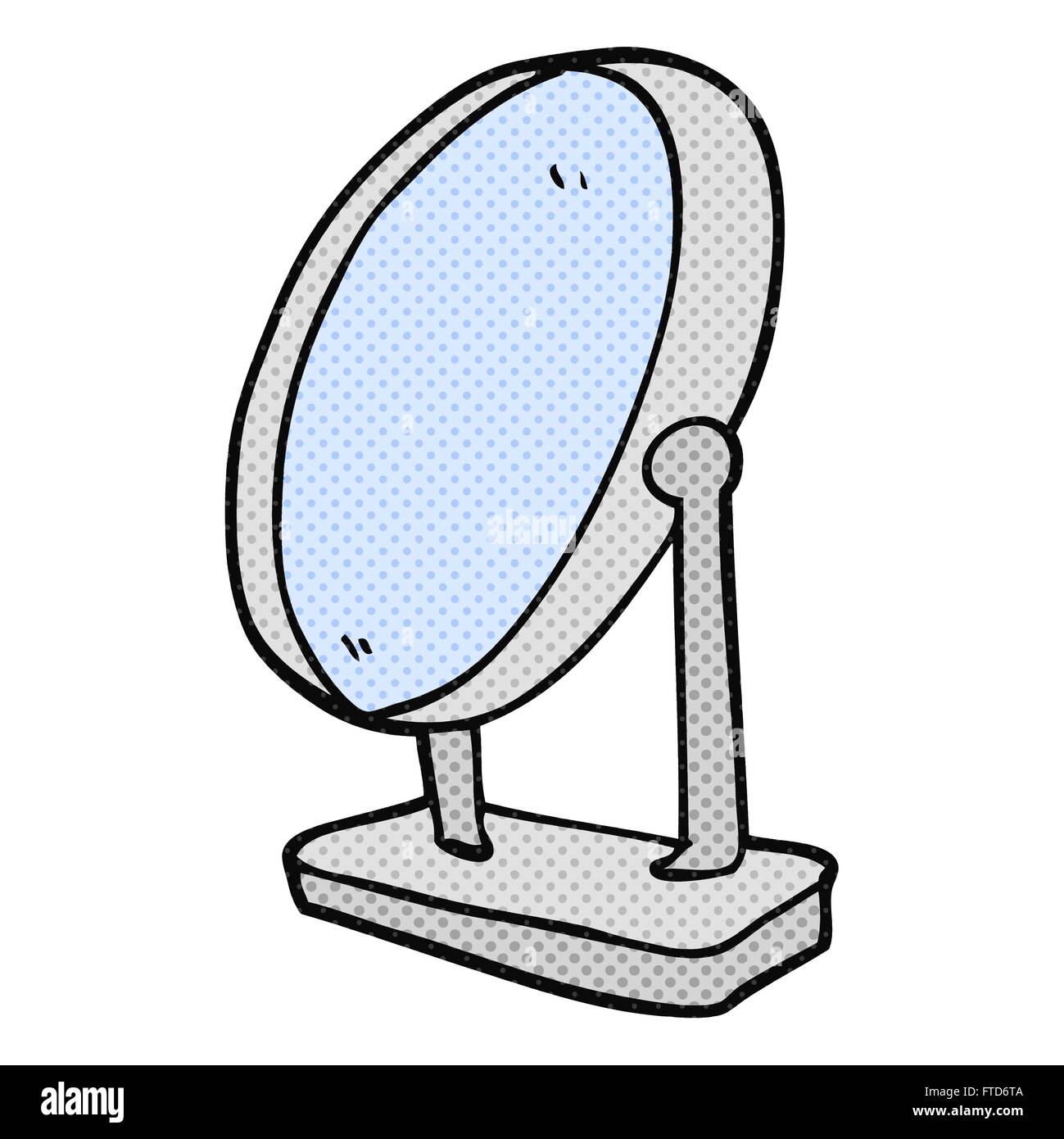 freehand drawn cartoon mirror Stock Vector Image & Art - Alamy