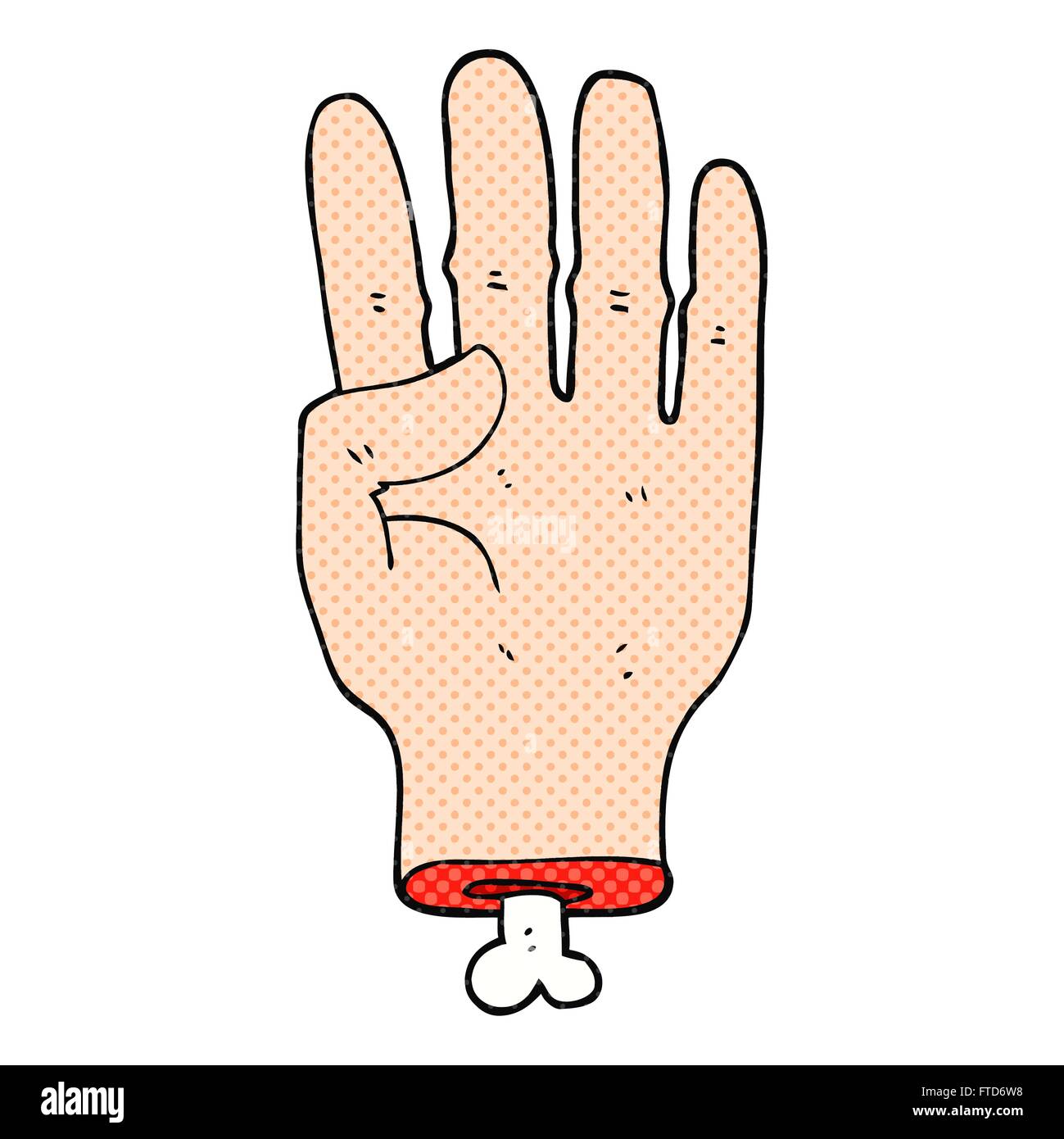 freehand drawn cartoon hand Stock Vector Image & Art - Alamy