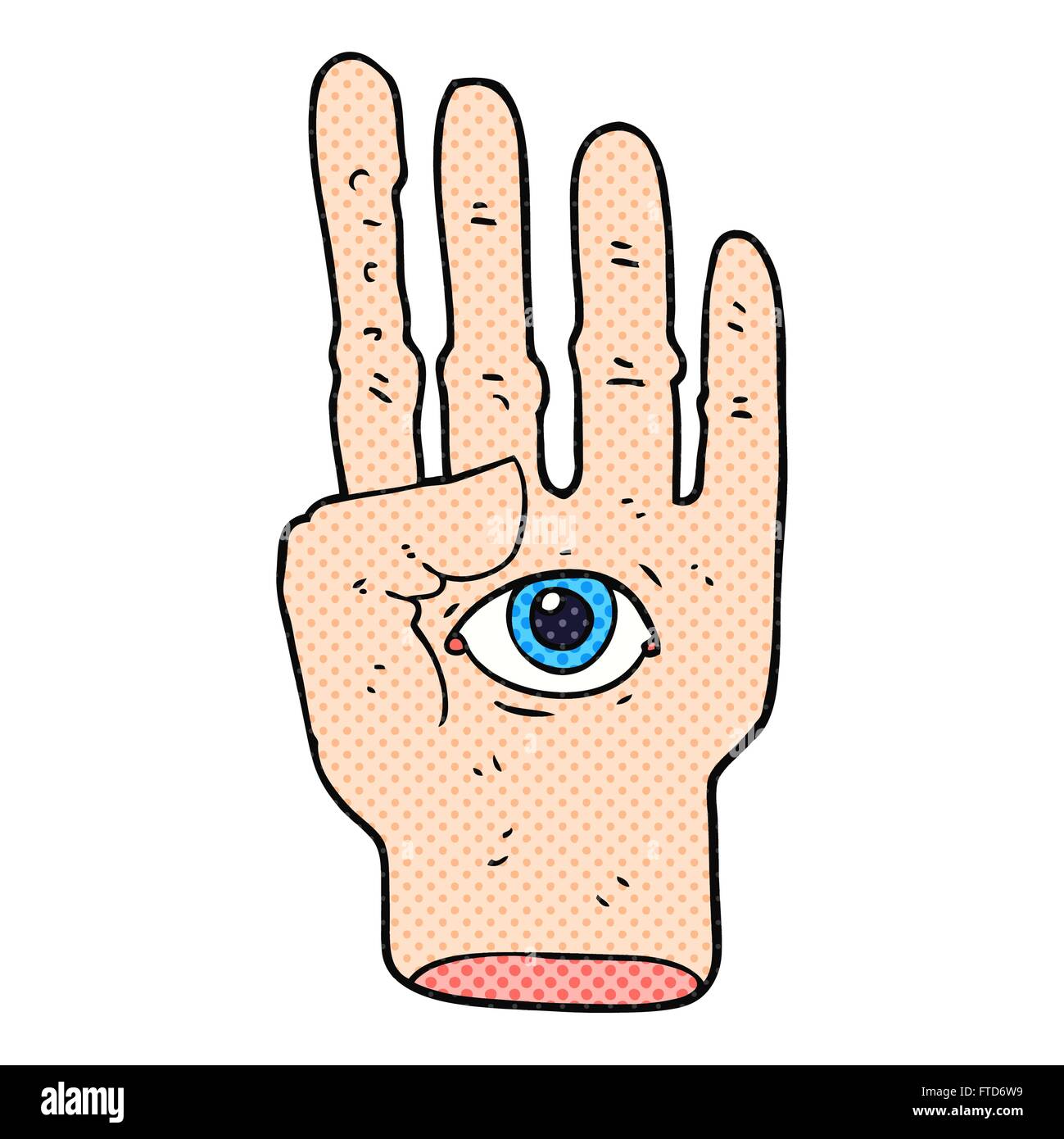 Drawing Cartoons Hands And Eye