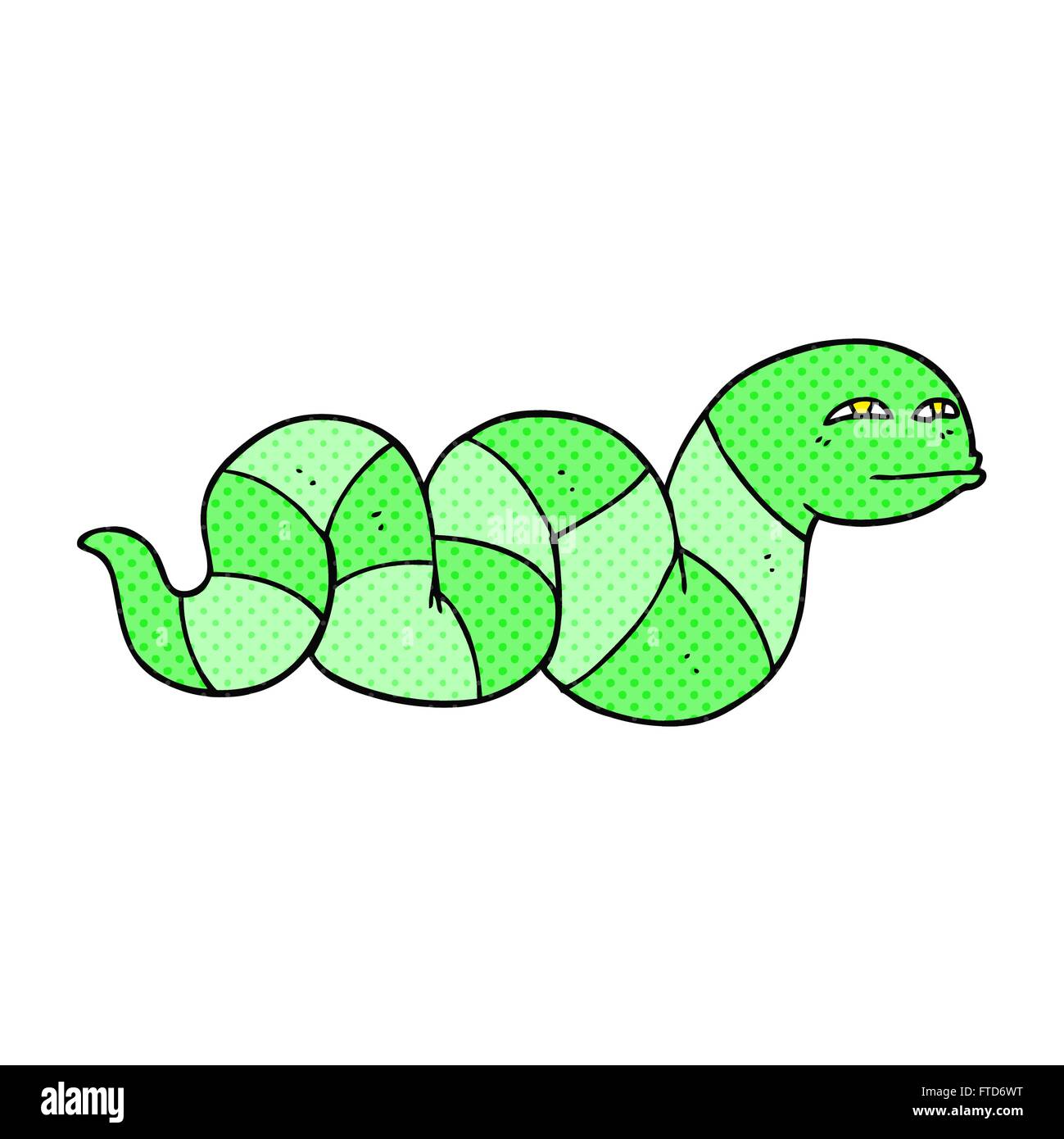 freehand drawn cartoon snake Stock Vector Image & Art - Alamy