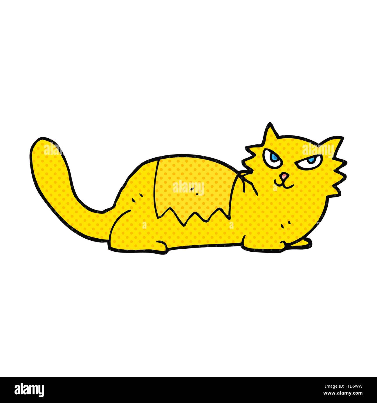 freehand drawn cartoon cat Stock Vector Image & Art - Alamy