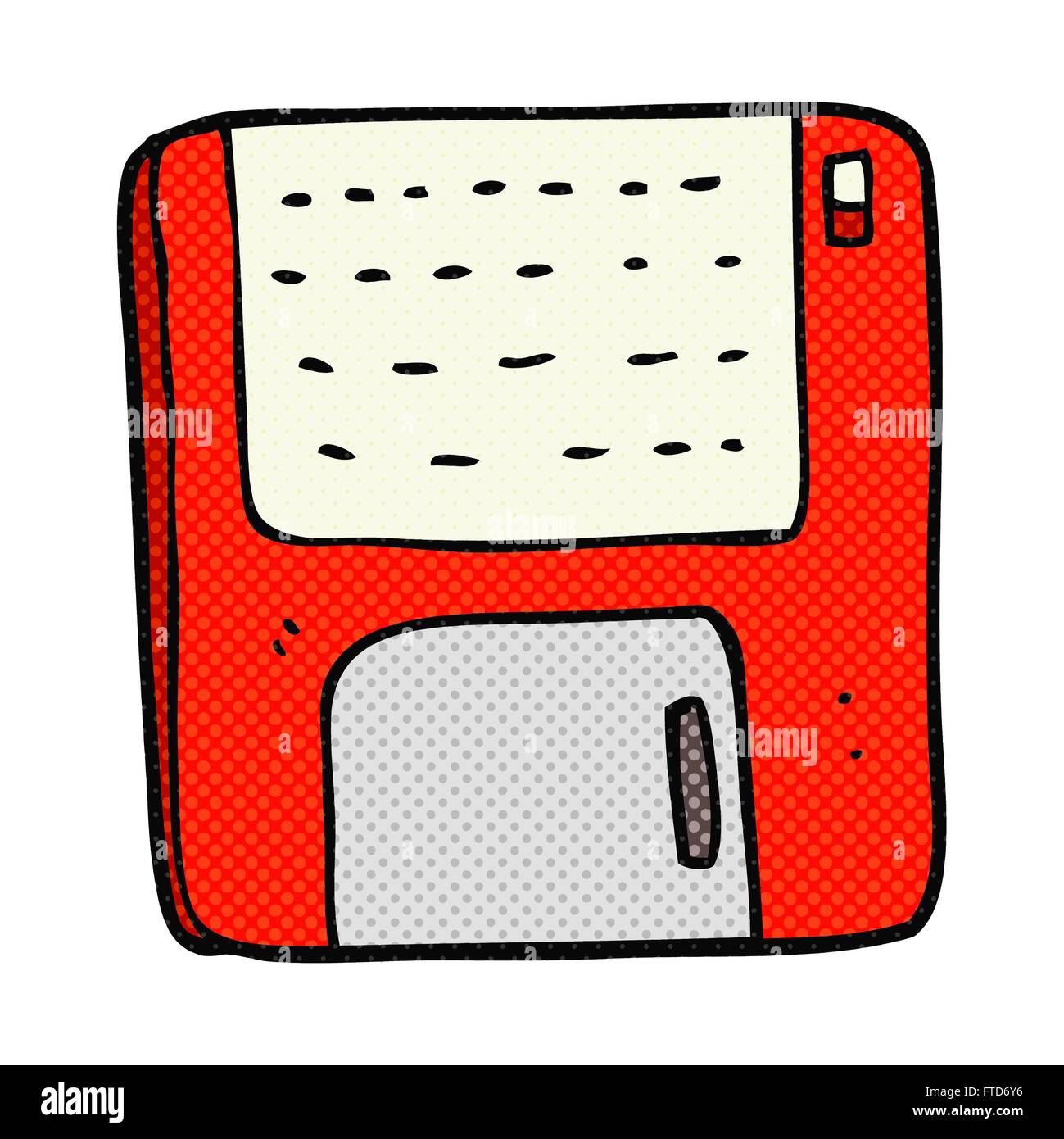 freehand drawn cartoon old computer disk Stock Vector Image & Art - Alamy