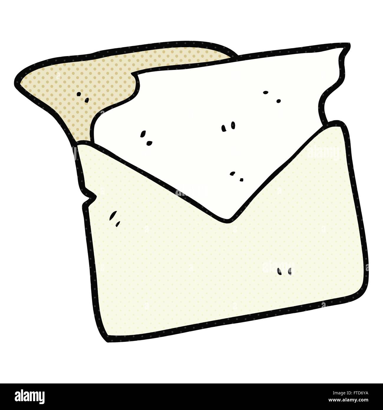 freehand drawn cartoon open letter Stock Vector Image & Art - Alamy