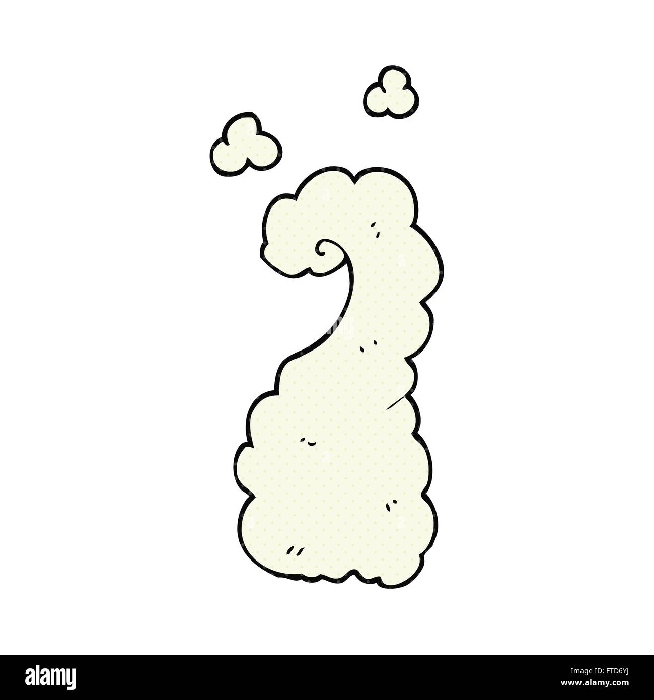 Cartoon puff of smoke Cut Out Stock Images & Pictures - Alamy