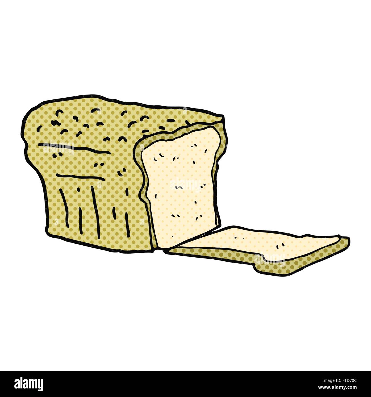 freehand drawn cartoon bread Stock Vector Image & Art - Alamy