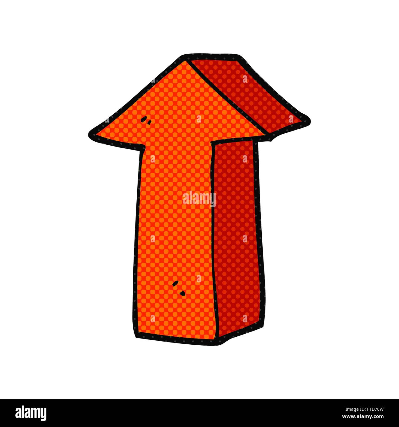 freehand drawn cartoon arrow Stock Vector Image & Art - Alamy