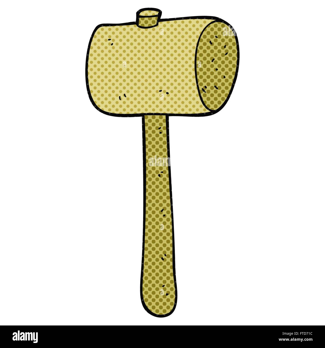 Freehand drawn retro cartoon wooden hi-res stock photography and images ...