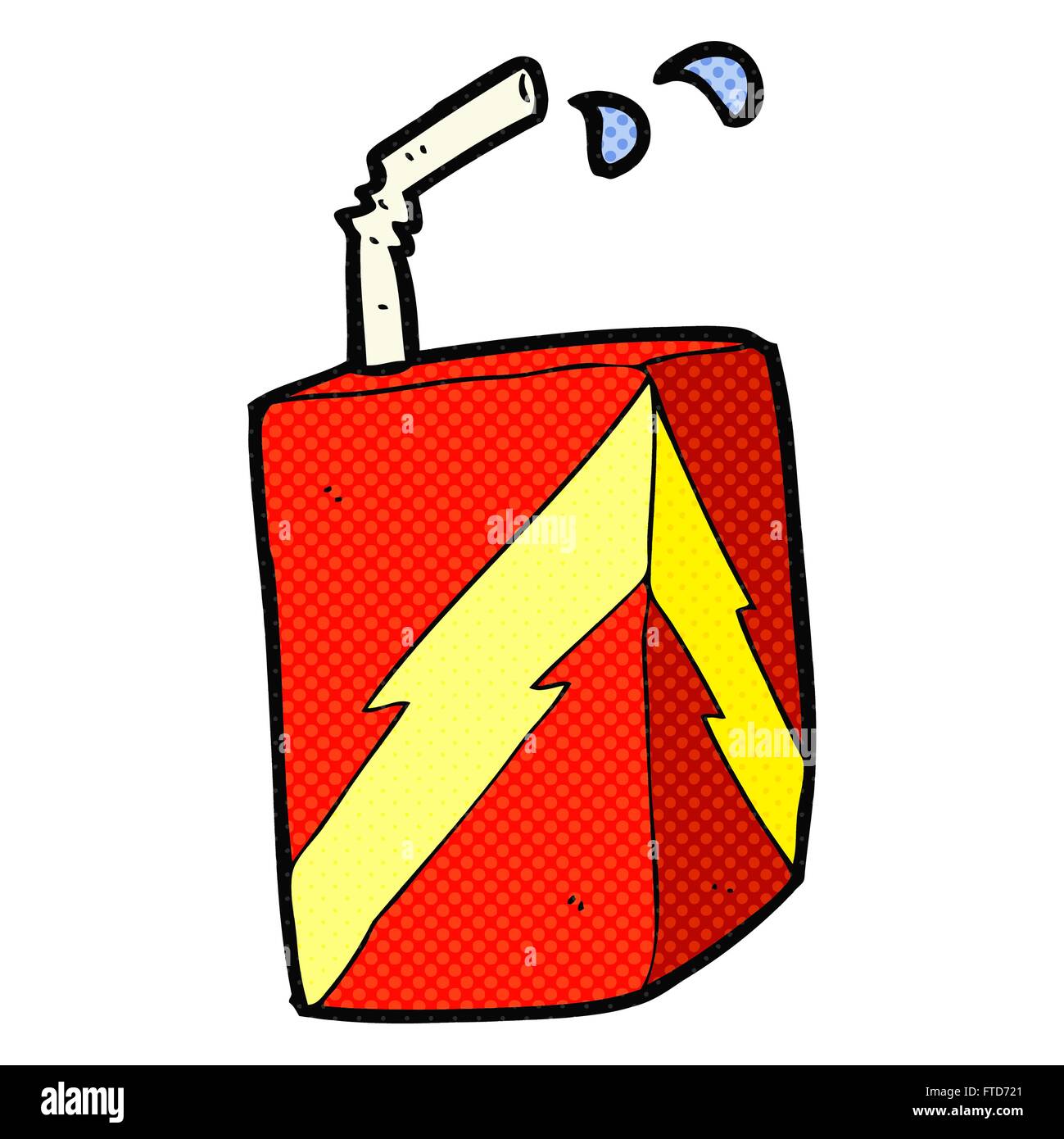 freehand drawn cartoon juice box Stock Vector Image & Art - Alamy