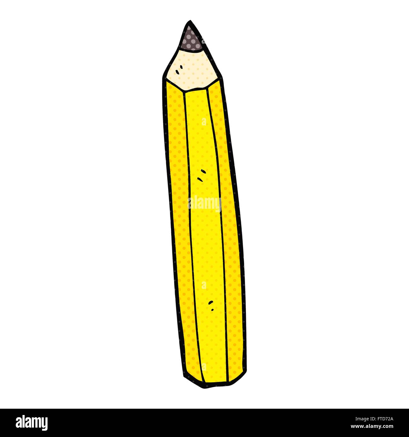 freehand drawn cartoon pencil Stock Vector Image & Art - Alamy