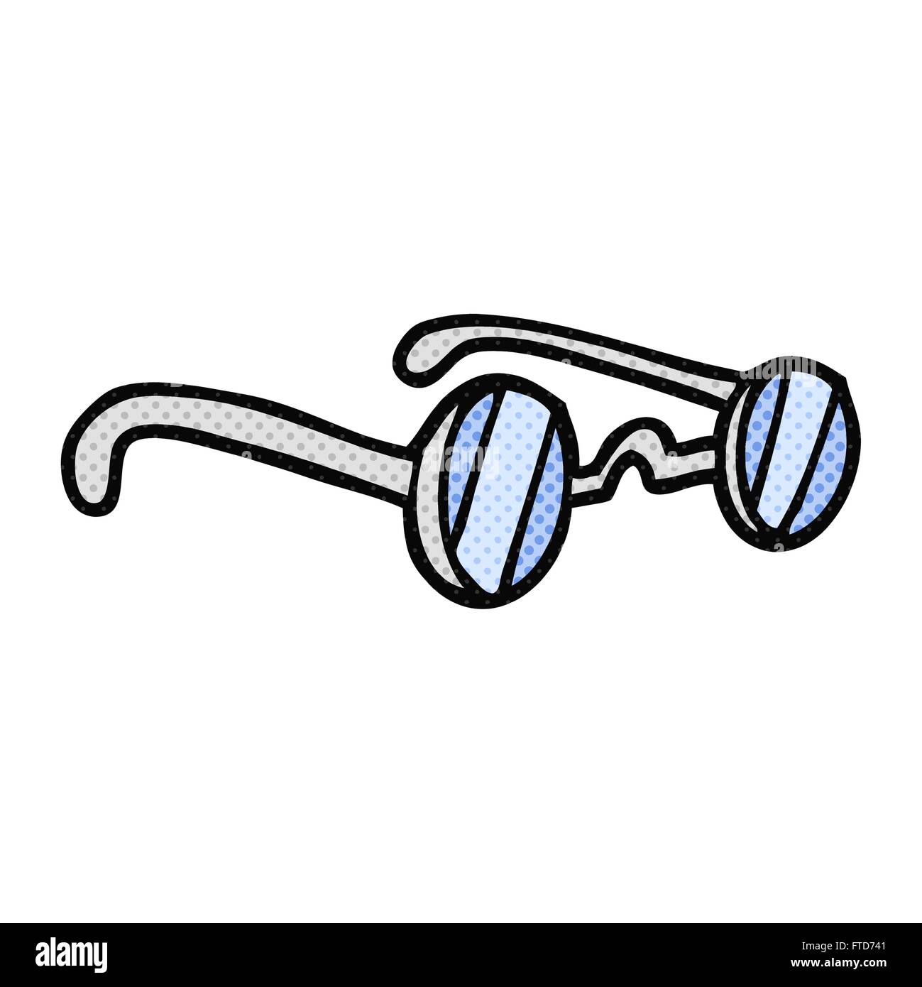 freehand drawn cartoon spectacles Stock Vector Image & Art - Alamy