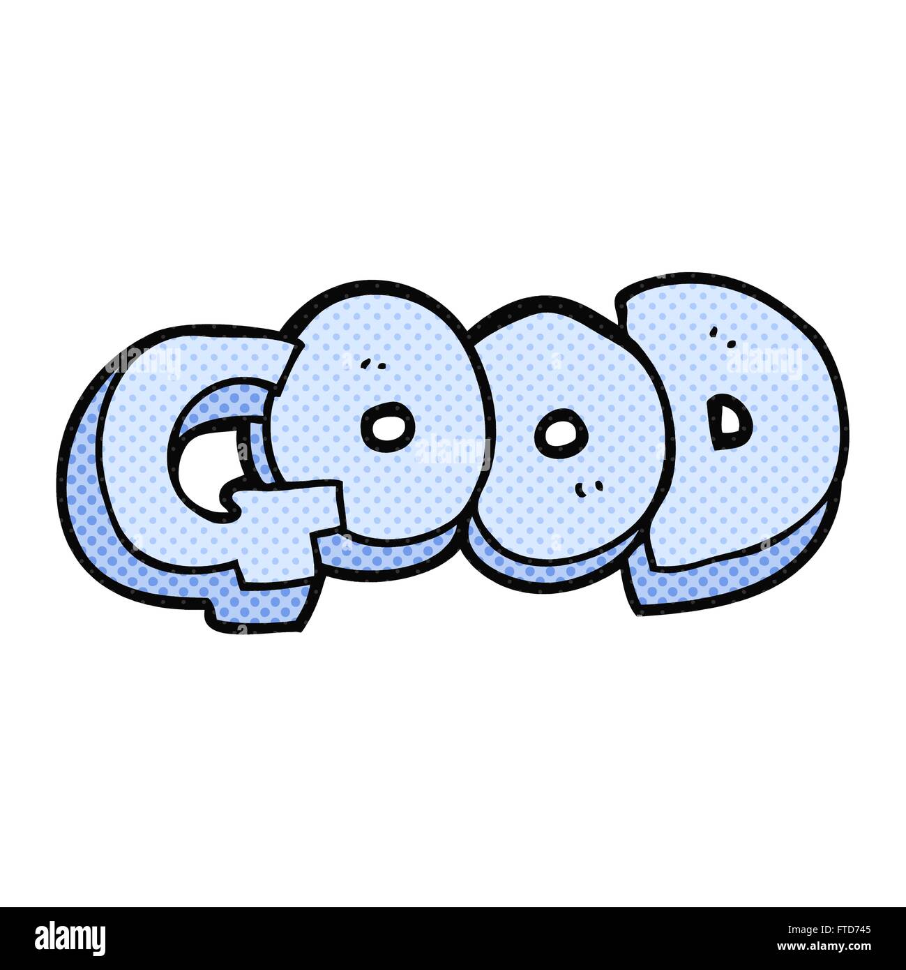 freehand drawn cartoon Good symbol Stock Vector Image & Art - Alamy