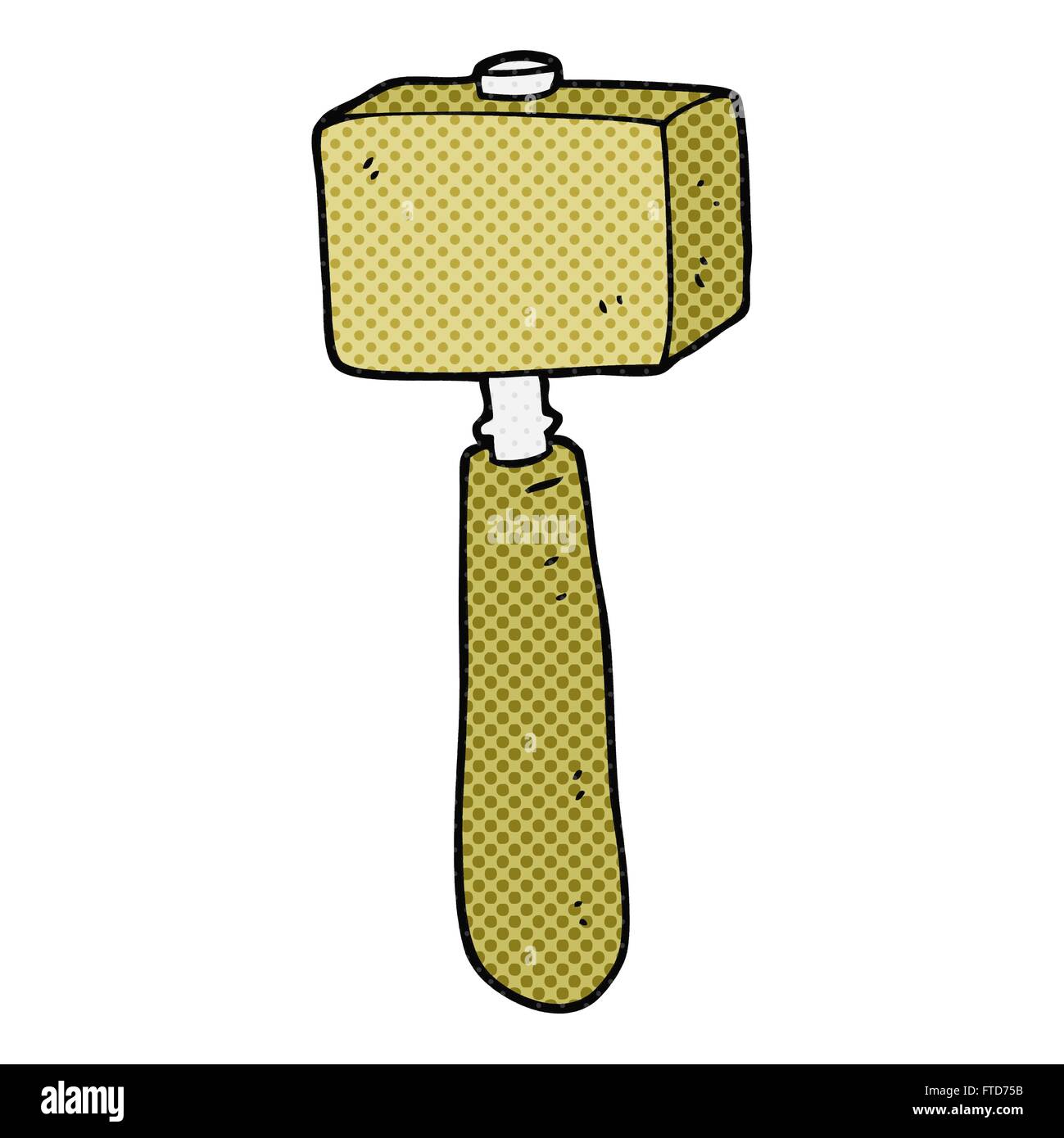 freehand drawn cartoon mallet Stock Vector Image & Art - Alamy