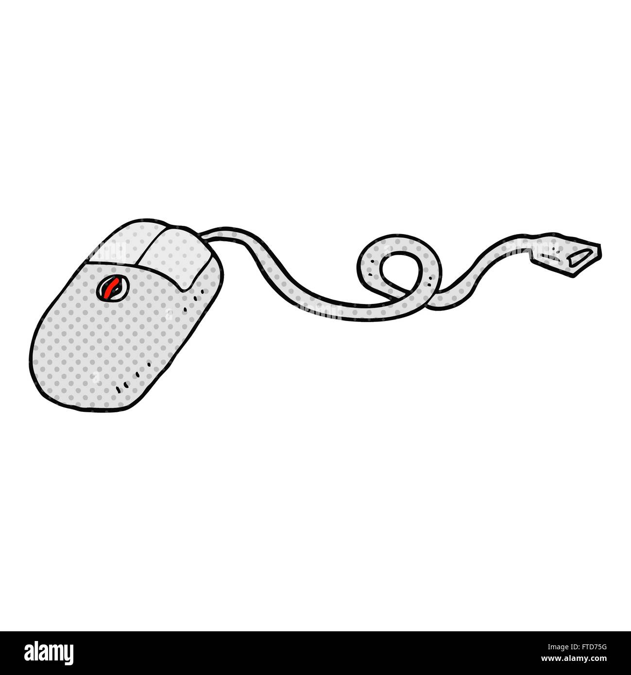 freehand drawn cartoon computer mouse Stock Vector Image & Art - Alamy