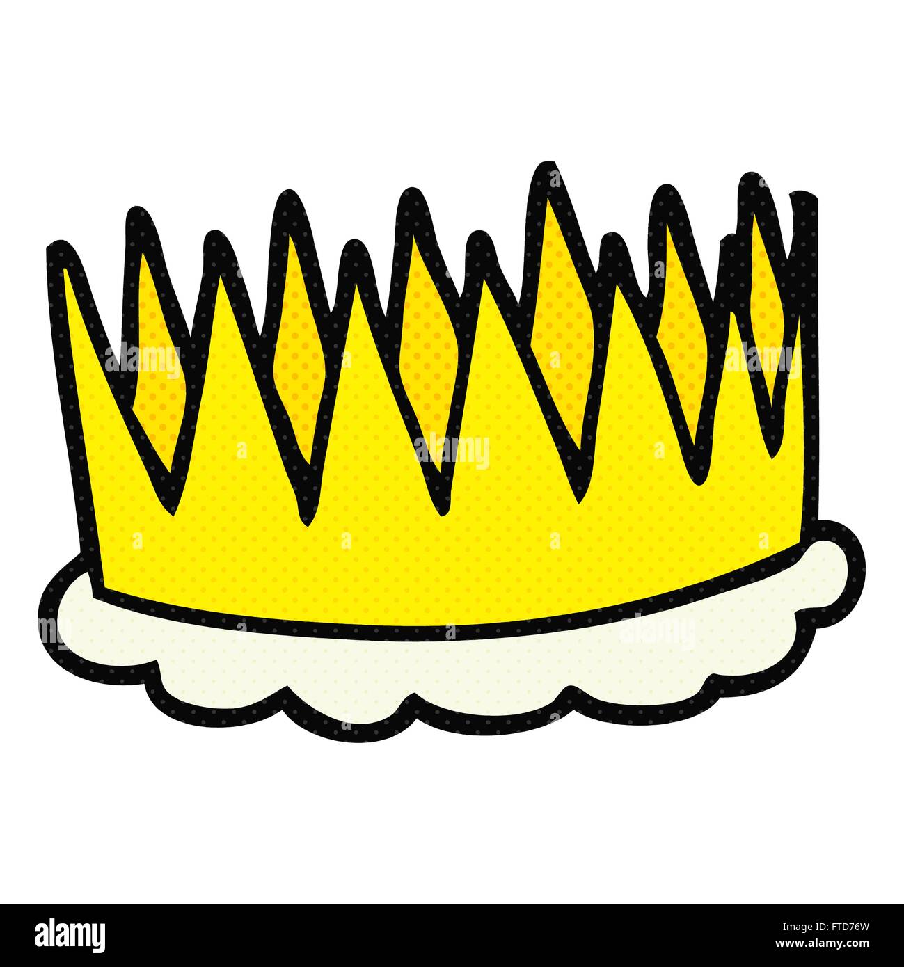 freehand drawn cartoon crown Stock Vector Image & Art - Alamy
