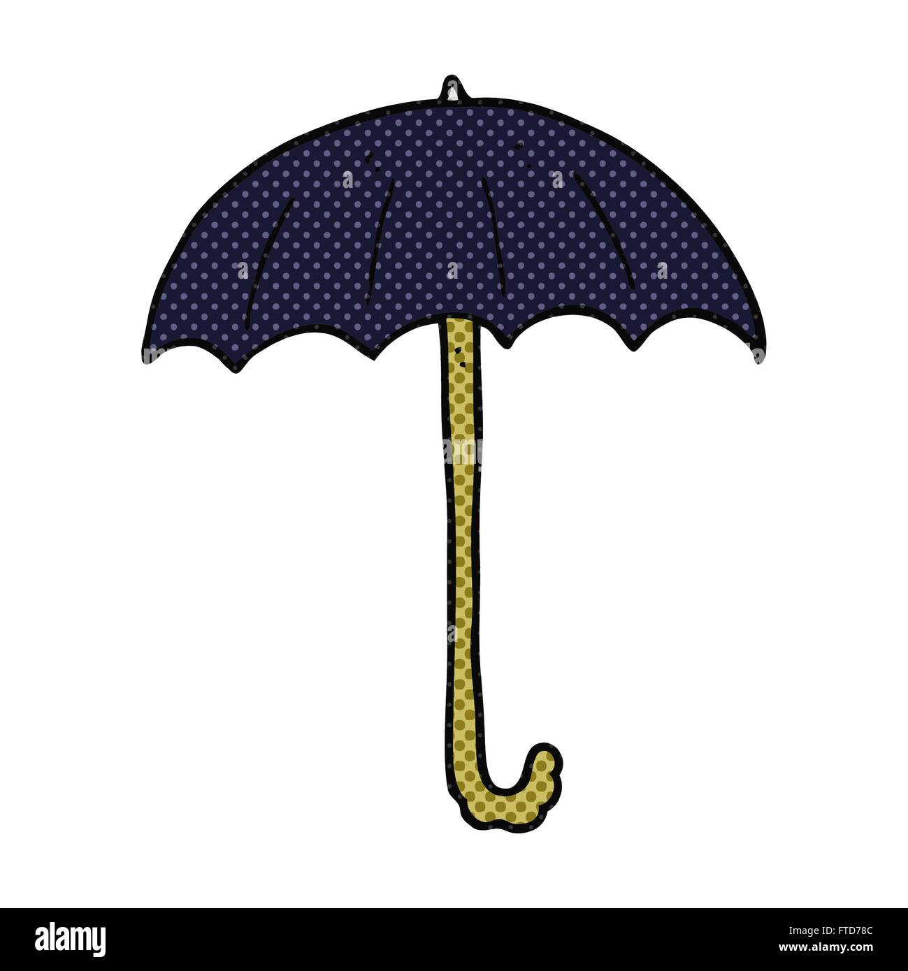 freehand drawn cartoon umbrella Stock Vector Image & Art - Alamy