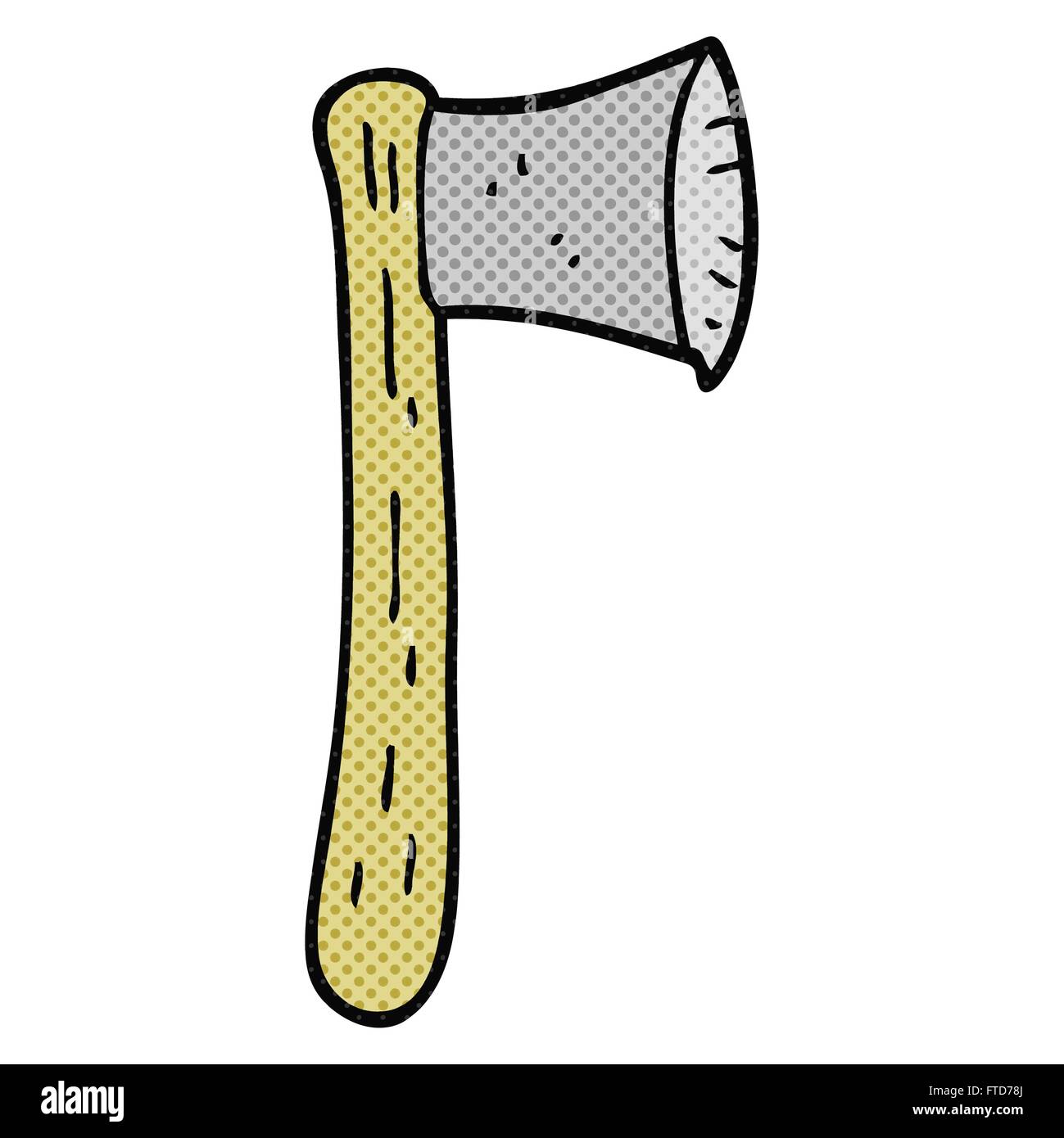 freehand drawn cartoon axe Stock Vector Image & Art - Alamy