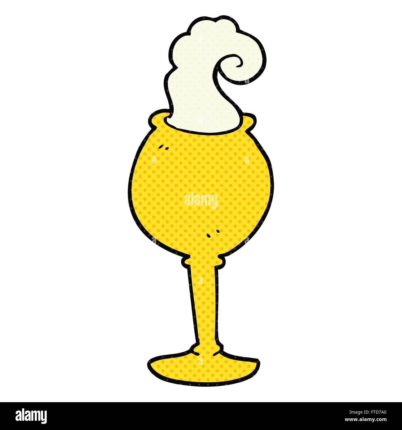 freehand drawn cartoon magic goblet Stock Vector Image & Art - Alamy