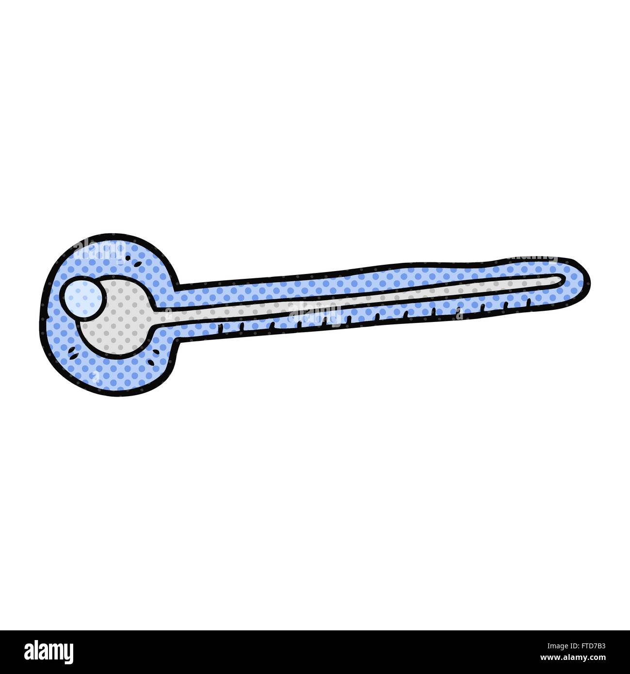 freehand drawn cartoon thermometer Stock Vector Image & Art - Alamy