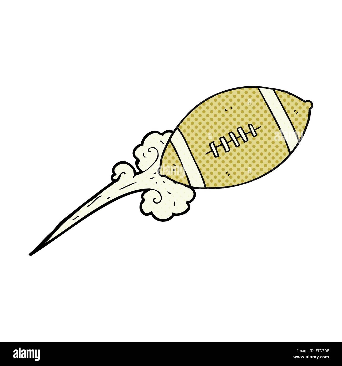 freehand drawn cartoon football Stock Vector Image & Art - Alamy